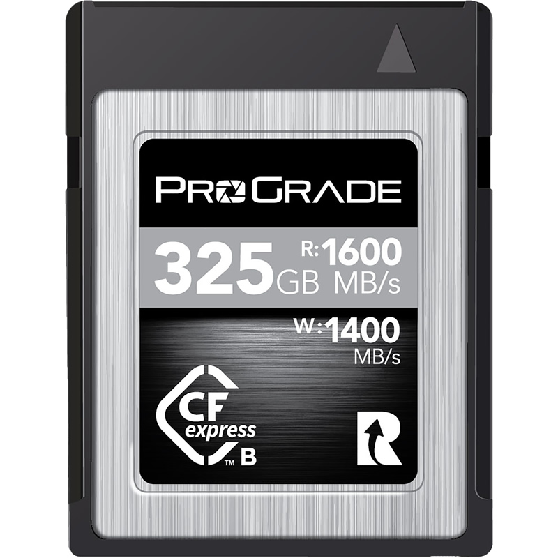 超高速CFexpressカードの大容量325GBがプログレードデジタルから発売 | CAPA CAMERA WEB