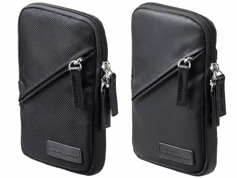 リュックやバッグのショルダーに付けて収納力アップ！ じゃまにならないガジェットポーチ | CAPA CAMERA WEB