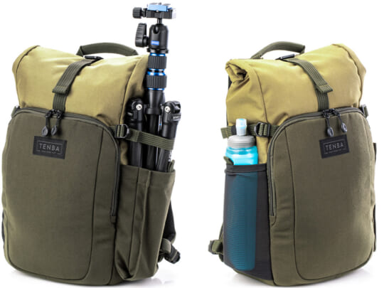 トップと背面から出し入れOK、柔らかくて軽いロールトップバックパック「TENBA フルトン V2」 | CAPA CAMERA WEB