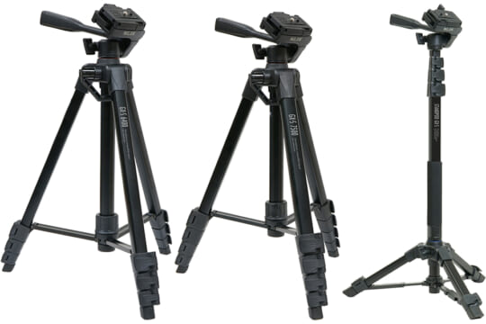 カメラでもスマホでも使えるお手ごろ価格の三脚＆自立一脚「SLIK GX-Sシリーズ」 | CAPA CAMERA WEB