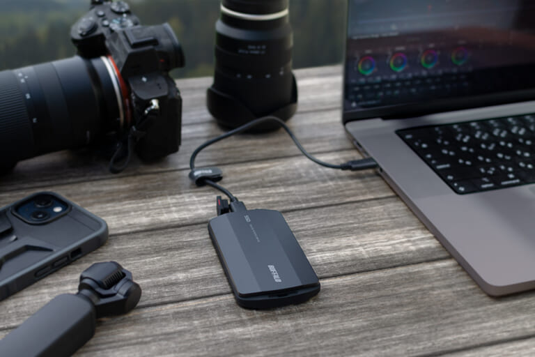 大容量4TBが登場！ タフに使える高速ポータブルSSD「バッファロー SSD-PHP4.0U3-BA」 | CAPA CAMERA WEB