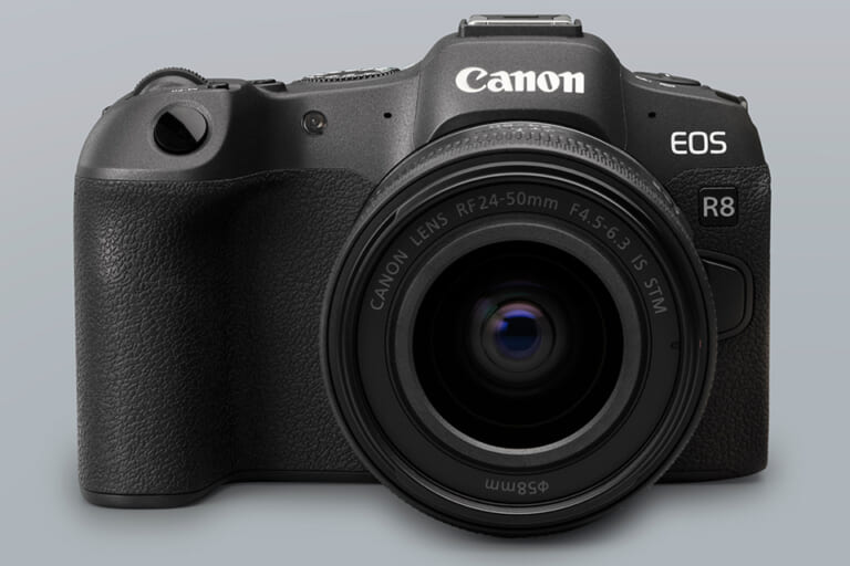 キヤノンのフルサイズミラーレス「EOS R8」と「RF24-50mm F4.5-6.3 IS STM」が4/14発売 | CAPA CAMERA WEB