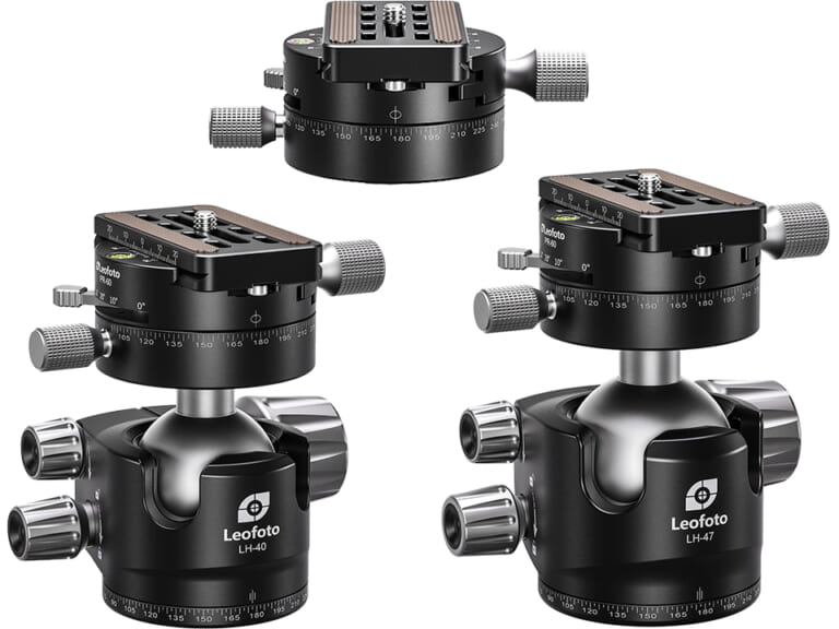 角度を調整しやすいクリック機能つきパノラマ雲台「Leofoto PR-60」自由雲台とのセットも発売 | CAPA CAMERA WEB
