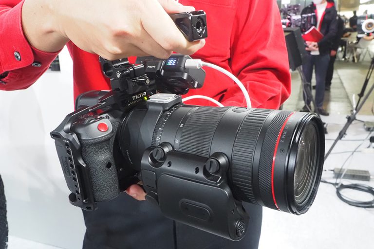キヤノン「rf24 105mm F2 8 L Is Usm Z」のパワーズームは想像以上になめらか【inter Bee 2023 レポート