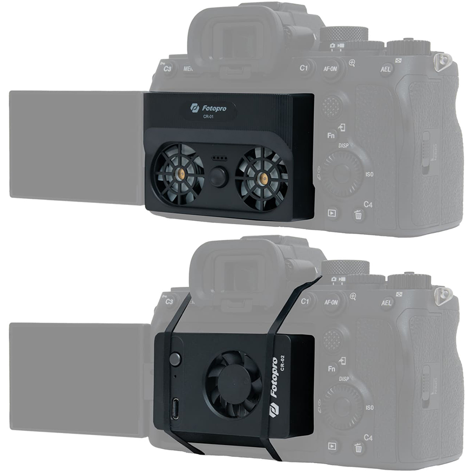 長時間撮影でも安心！ カメラを冷却してオーバーヒートを防ぐ「Fotopro カメラクーラー CR-01 / Cr-02」 | CAPA ...